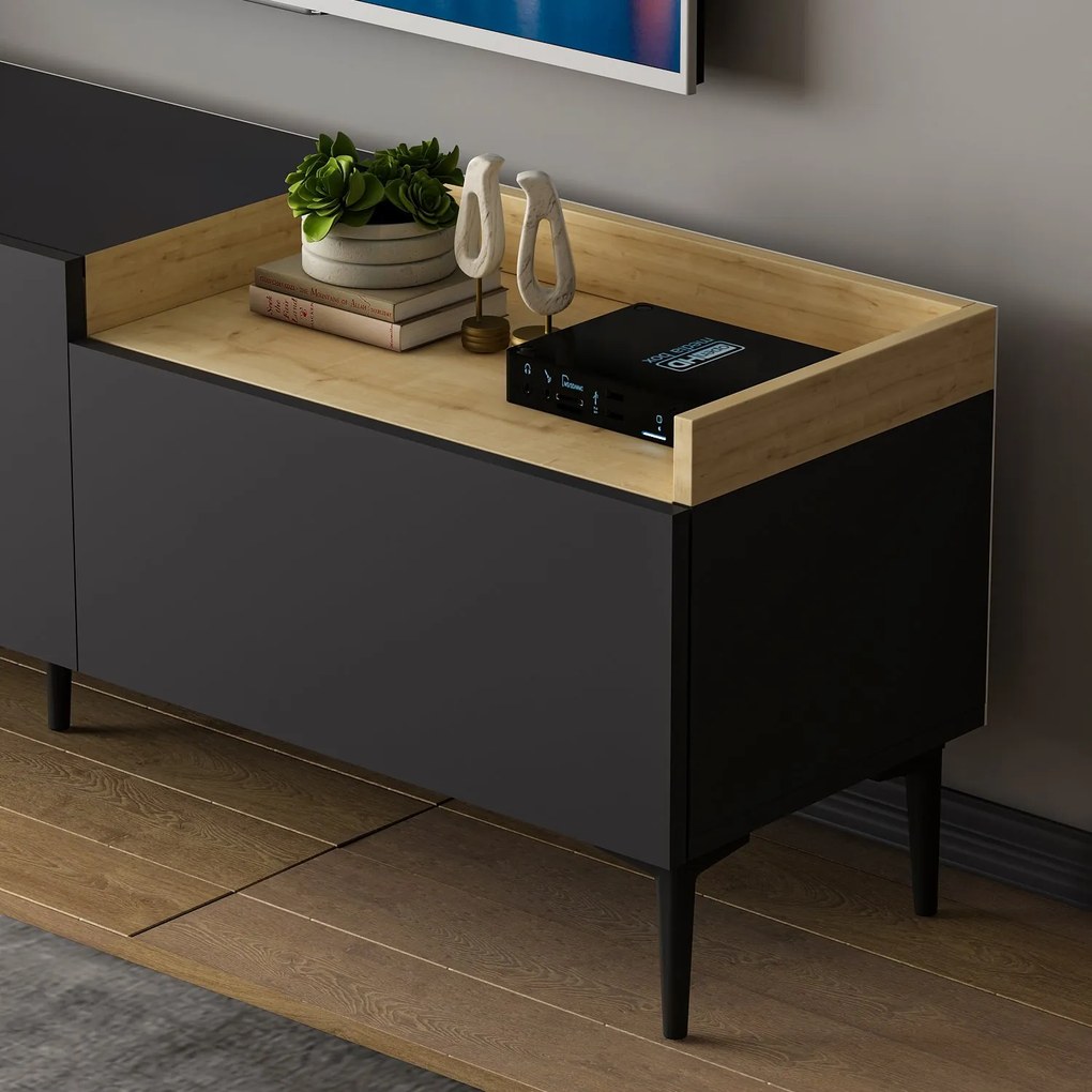 Kalune design TV stolek MIA antracitový