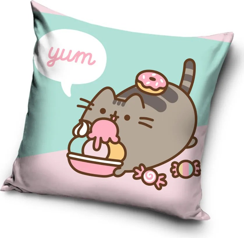 Dětský polštářek Kočička Pusheen Svačinka