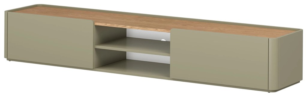 TV stolek Elivo 220 cm - eukalyptus / dub baltic dune