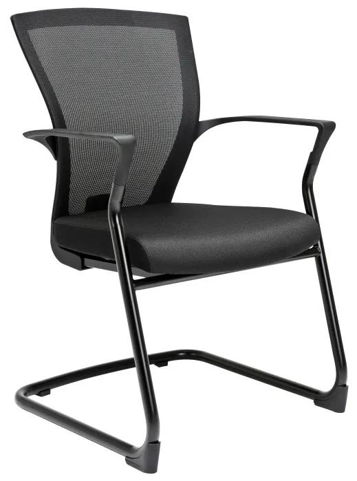 Office Pro Jednací židle MERENS MEETING Barva potahu: BI 201 - černá