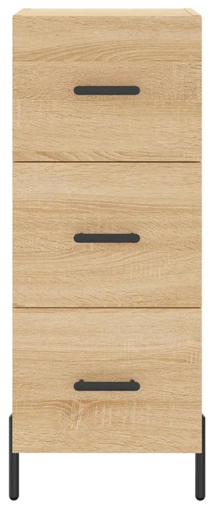 Skříň highboard dub sonoma 34,5 x 34 x 180 cm kompozitní dřevo,  3198860