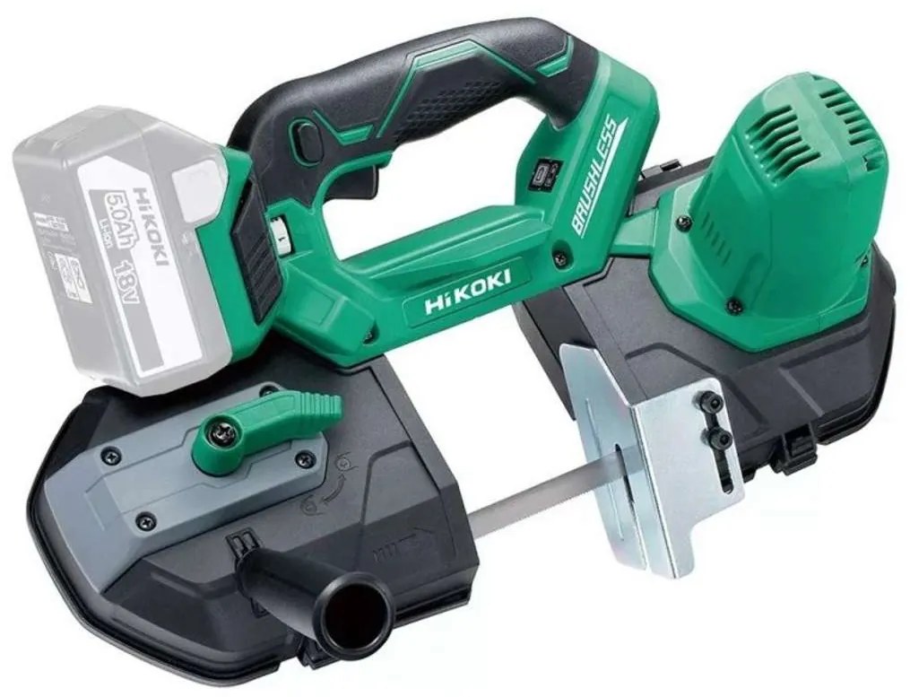 HiKOKI - 18V AKU pásová pila na kov, bez baterie a nabíječky CB18DBLW4Z