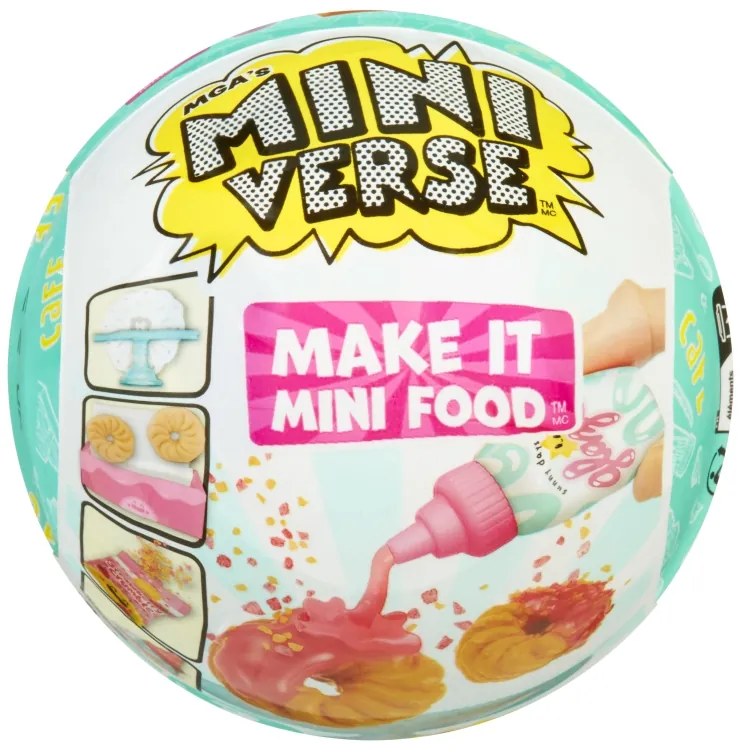 MGA`s Miniverse – Mini Food Kavárna, série 3B, PDQ TV
