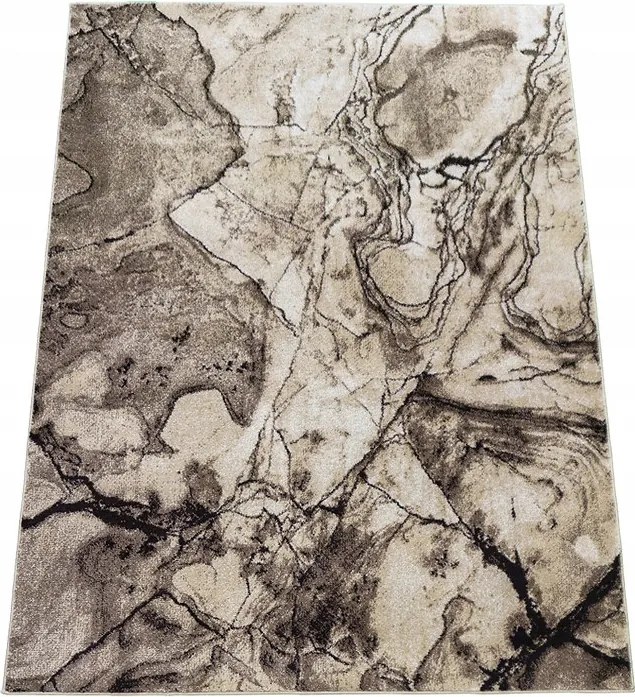 Koberec 300x400 Moderní Béžový Do Obývacího Pokoje Ložnice Silný Masitý Kvalita