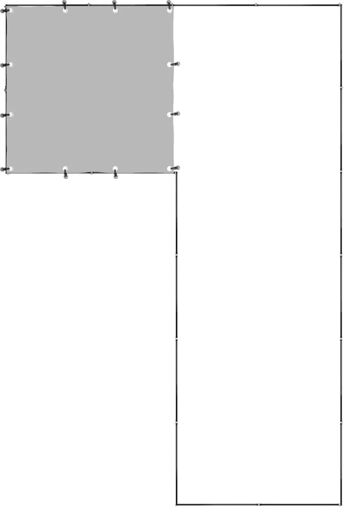 Psí kotec černý 4,84 m² ocel 3082211