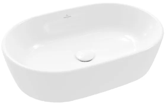 VILLEROY & BOCH Villeroy Boch Architectura - Umyvadlo na desku, 600x400x155 mm, bez přepadu, alpská bílá 5A266101