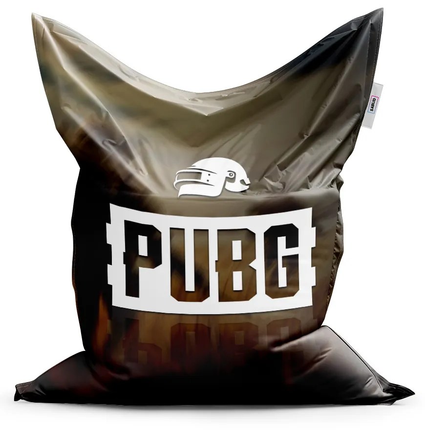 Sablio Sedací vak Classic PUBG Vojáci - 200x140 cm