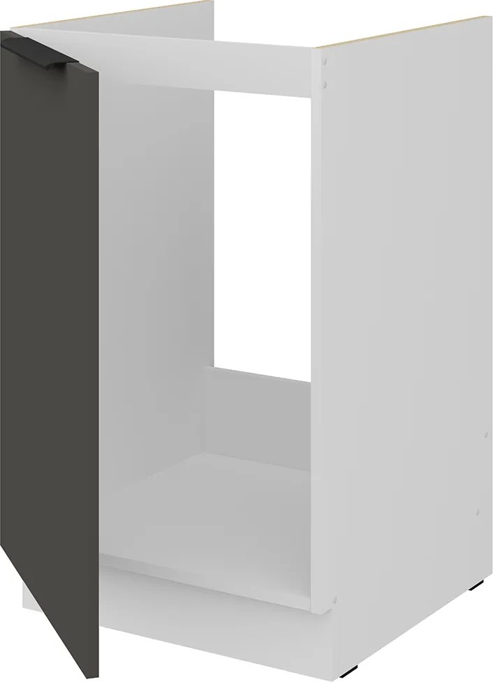 ARIA po | dolní skříňka 50 ZL 1F dřezová | 50 cm | ANTI FINGERPRINT povrch | bílá/šedá grafit