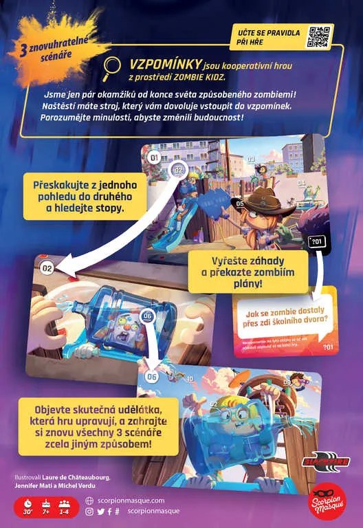 _Ostatní 1_ ADC Hra Zombie Kidz: Vzpomínky kooperativní *SPOLEČENSKÉ HRY* zkfb01cz