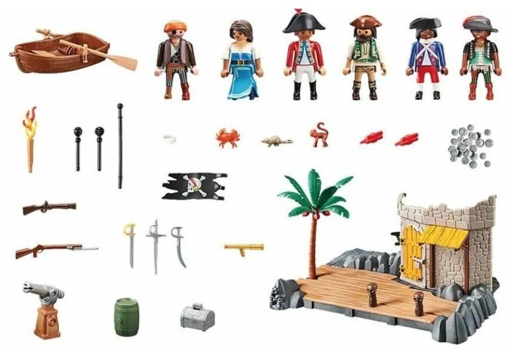 Playmobil Playmobil 70979 My Figures: Ostrov pirátů