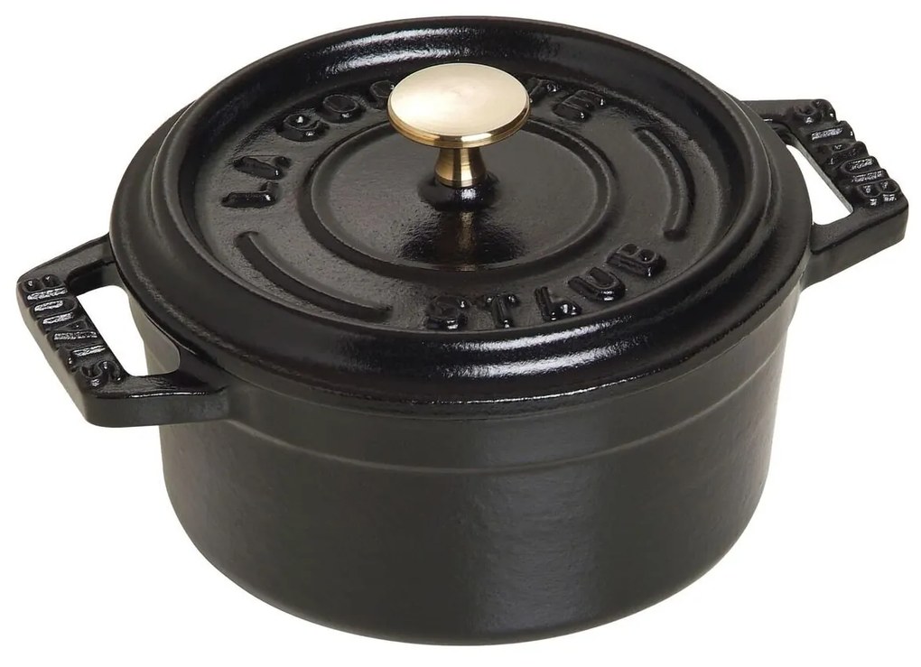 Staub Cocotte Sada 6 ks mini hrnec kulatý 10 cm/0,25 l černá, 19501025