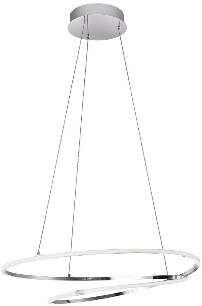 LED lustr Viareggio 56 Chrome