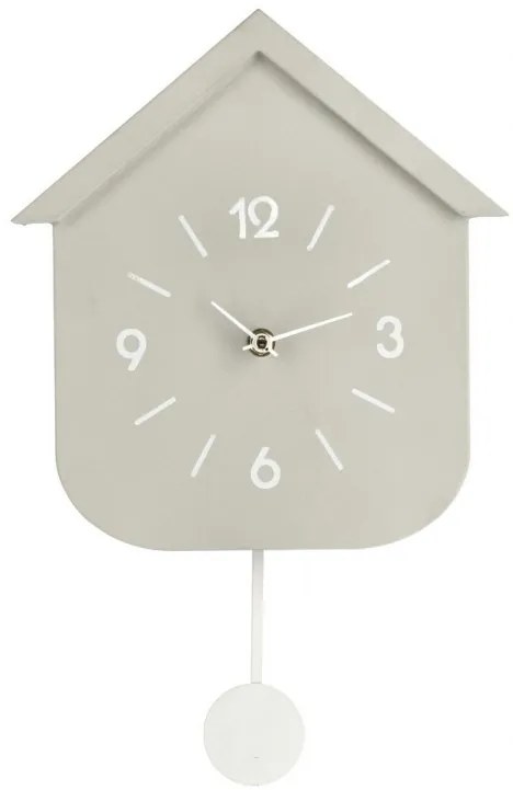 BIZZOTTO Nástěnné hodiny HOME šedé 37cm 0182414