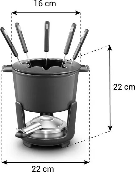 TESCOMA Fondue PARTY TIME, pro 6 osob