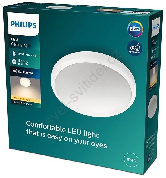 Philips Philips - LED Koupelnové stropní svítidlo BALANCE LED/17W/230V IP44 P4565