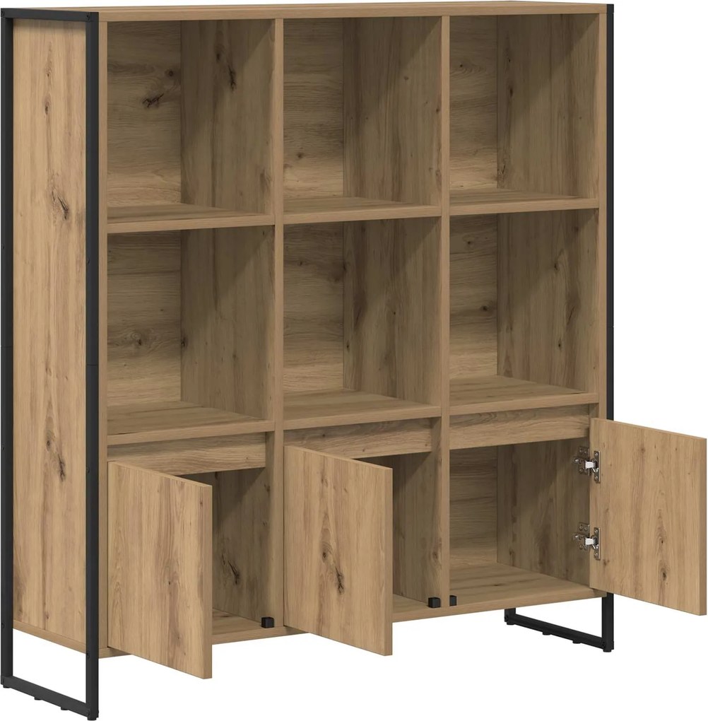 Knihovna 99,5 x 30 x 108 cm Kompozitní dřevo Umělecký dub 3403027