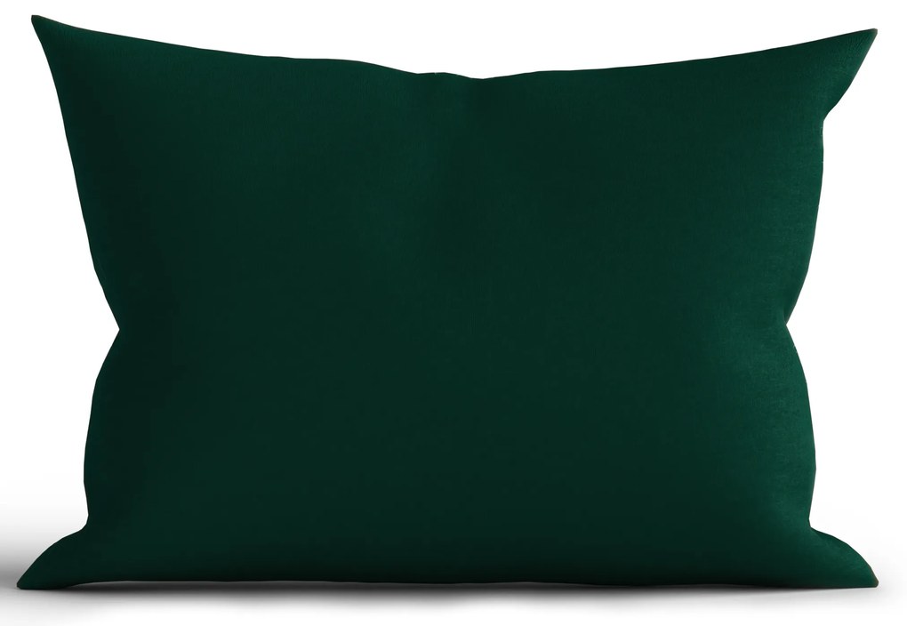 MK Lůžkoviny Bavlněný povlak na polštář Renforcé 40 x 60 cm - Jasmine tmavě zelená
