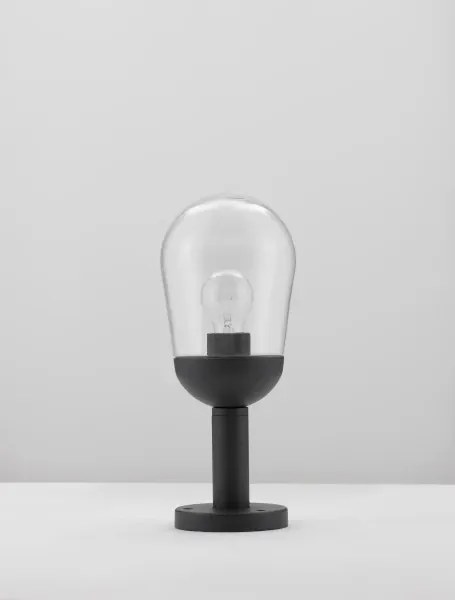 Venkovní zahradní lampa Omika B 15 tmavě šedé