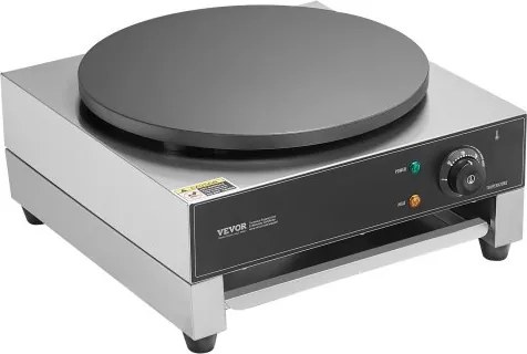 40,6 cm elektrický krepovač Komerční krepovačka 1700 W Nepřilnavý