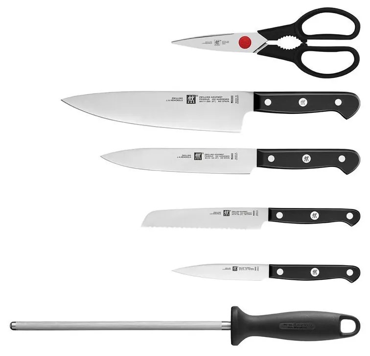 Zwilling Gourmet bambusový blok s noži 7 ks, 36131-002