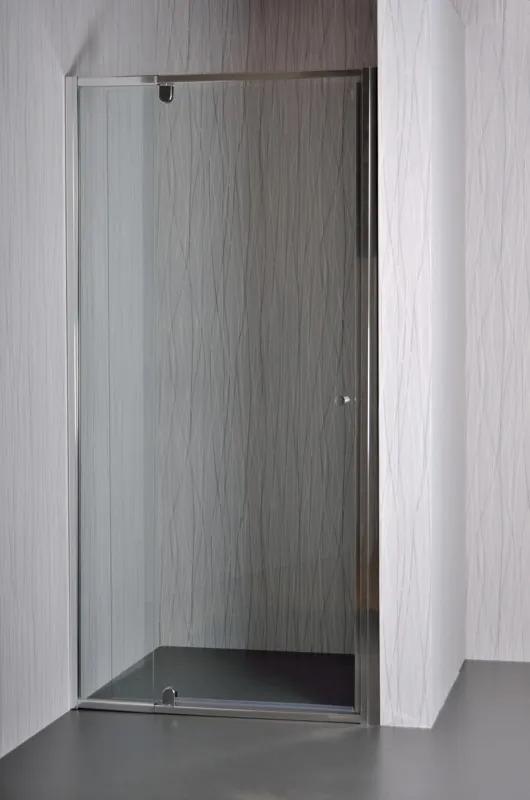 Arttec - ATHENA NEW Sprchové jednokřídlé dveře do niky čiré sklo 6 mm Rozměr: 110 cm PAN01198
