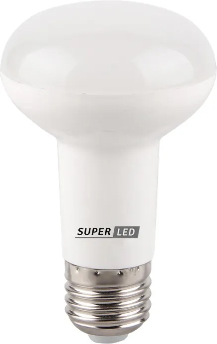 Superled LED bodovka E27 7W R63 600lm teplá (55W)