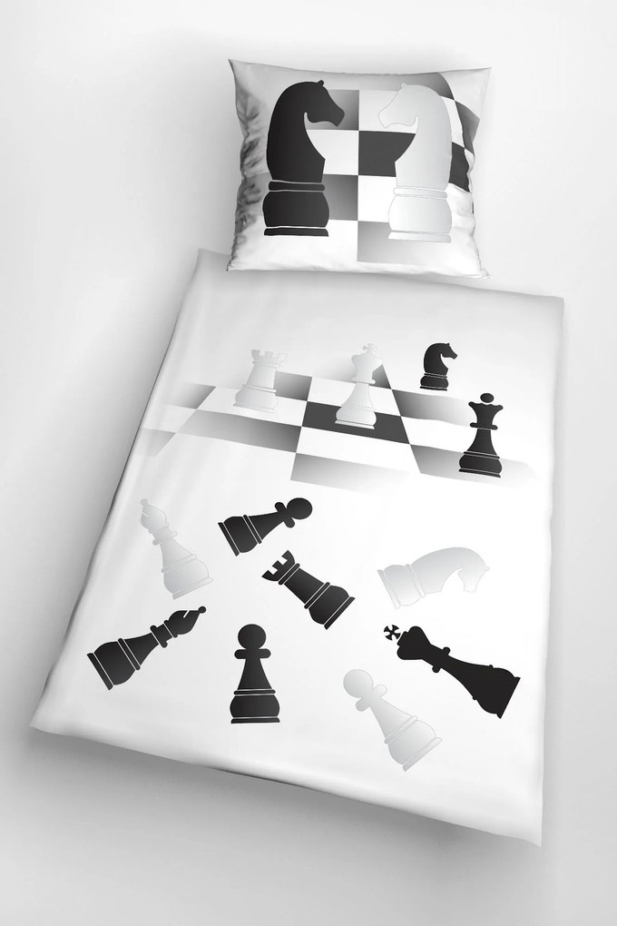 Povlečení šachy - Chess Chess 140x200 cm