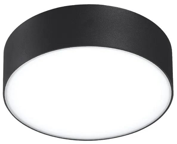 AZzardo LED stropní svítidlo Casper round, IP54, 4000K Barva: Černá