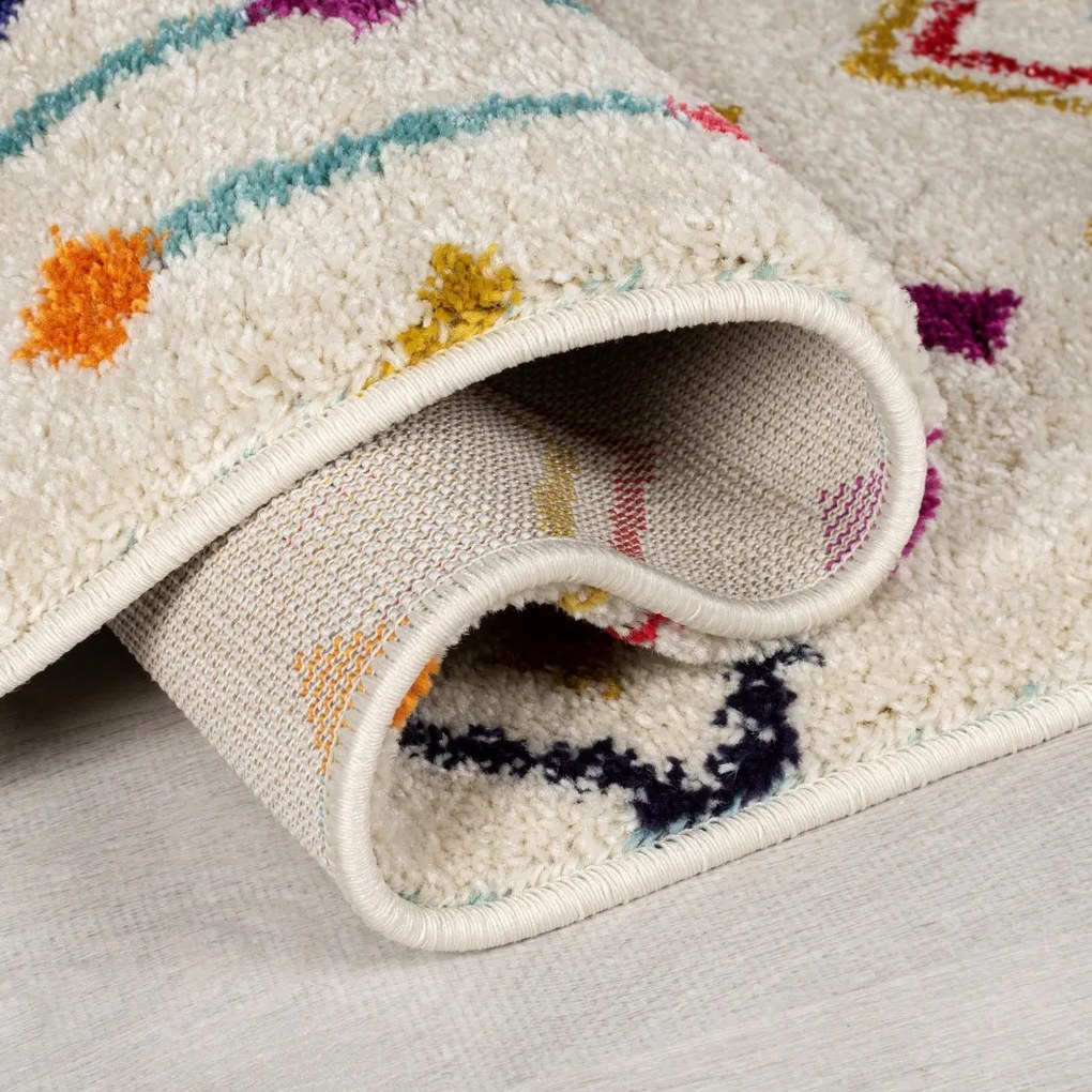Flair Rugs, Kusový koberec Menara Prairie Berber, 200x290, vícebarevná, ložnice
