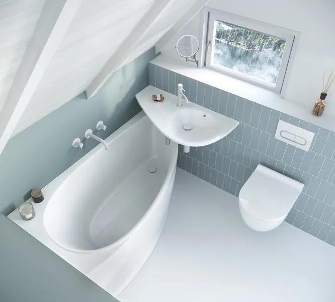 Ravak WC tlačítko Chrome satin - X01454