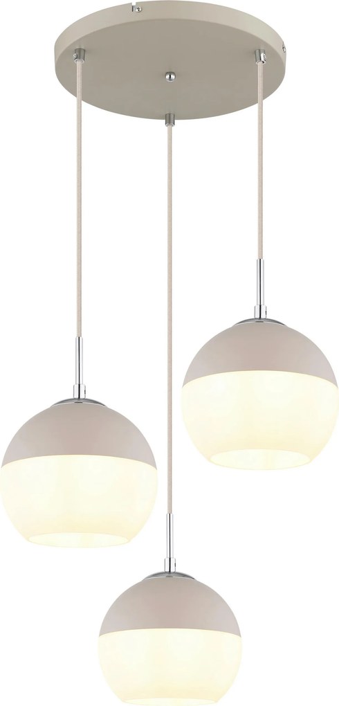 XXXLutz ZÁVĚSNÉ SVÍTIDLO, 42,5/120 cm Collett's Monde - Online Only svítidla - 008181112003