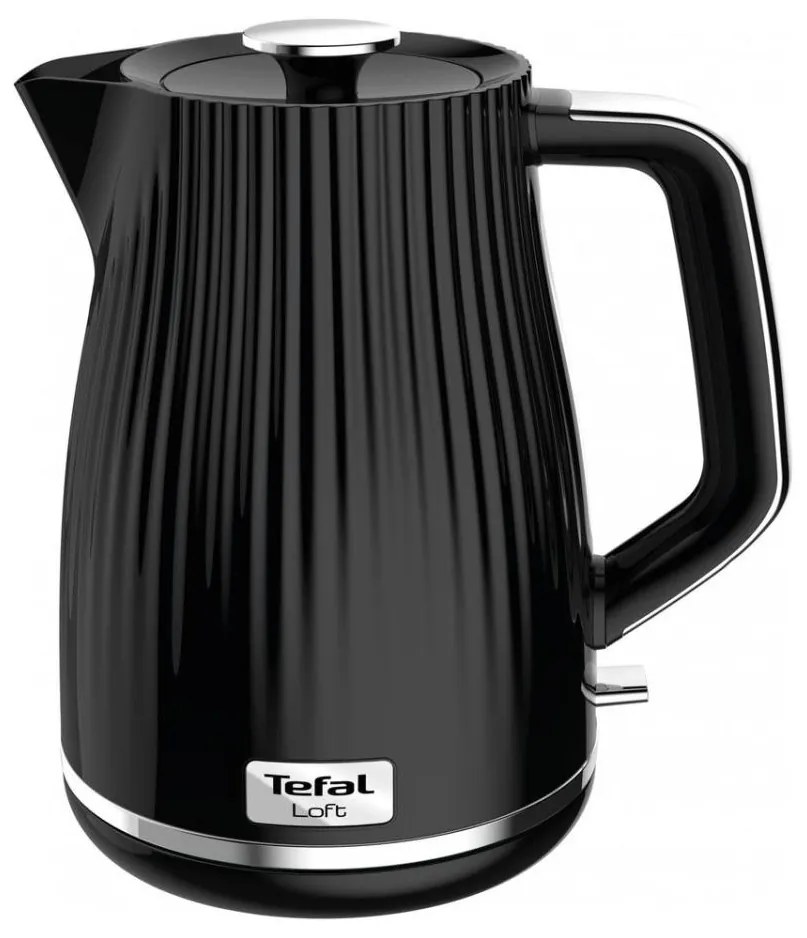 Tefal - Rychlovarná konvice LOFT 1,7 l 2400W/230V černá