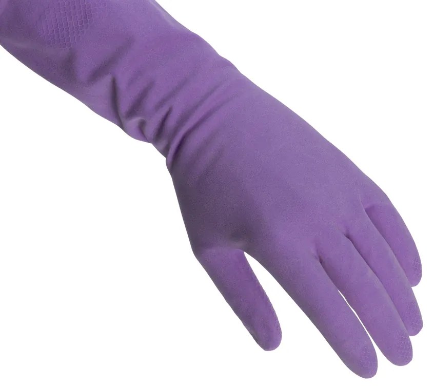 FLORENTYNA Latexové rukavice VIOLA velikost S