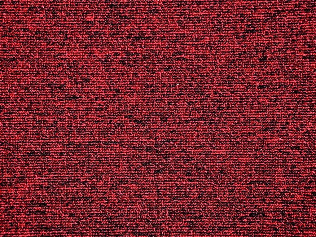 Zátěžový koberec Timzo Mammut 8056 červená Šíře role: 5 m