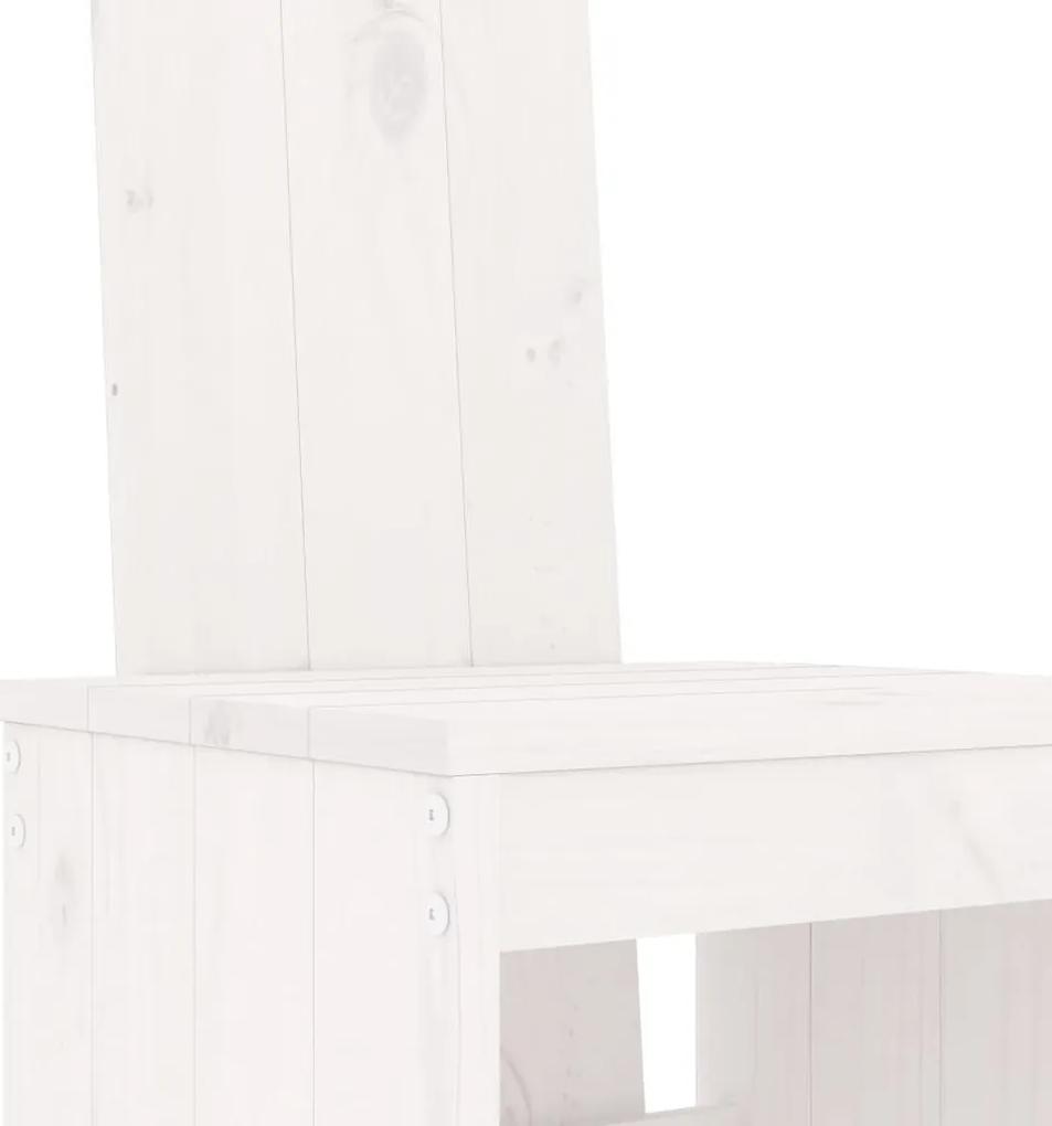 vidaXL Barové stoličky 2 ks 40 x 42 x 120 cm masivní borové dřevo [825353] Barva: Černá borovice