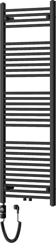 Mexen Mars, elektrické topné těleso 1500 x 500 mm, 600 W, černá, W110-1500-500-2600-70