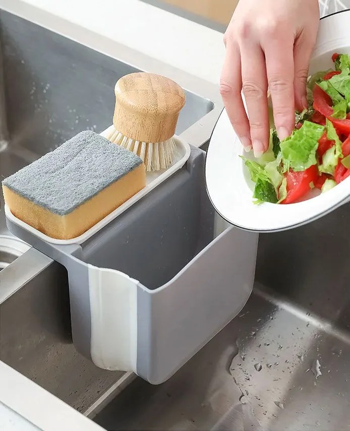 Tutumi Tutumi, organizér do kuchyňského dřezu, bílá-šedá, HOM-03202