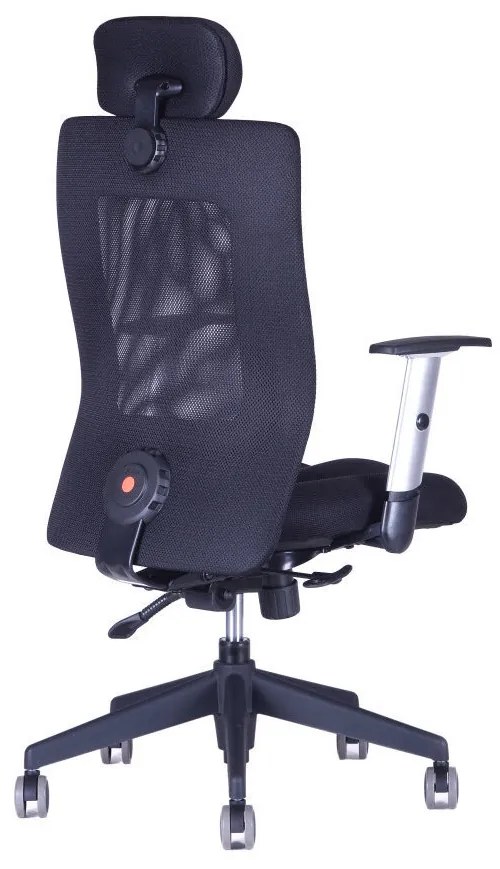 Office Pro Kancelářská židle na kolečkách Office Pro CALYPSO XL SP4 – s područkami a podhlavníkem Černá 1111