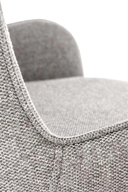 HALMAR K481 židle šedá