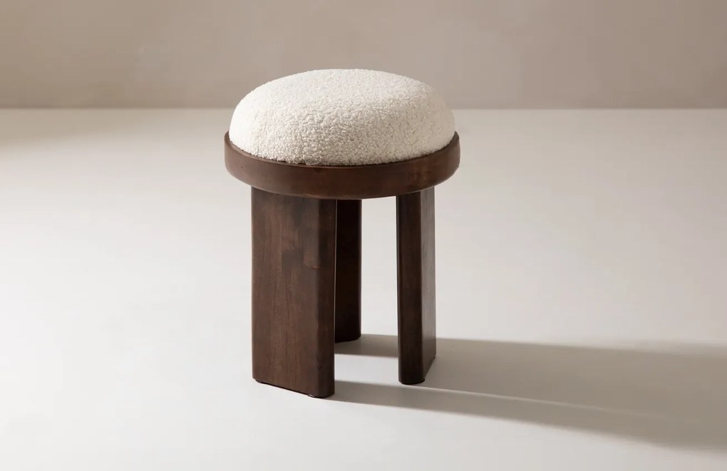 Micadoni Bouclé stolička Agapi 45 cm