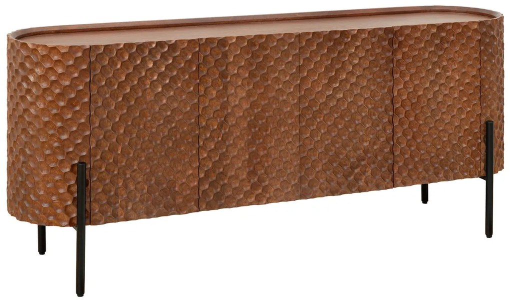 Invicta Mangová komoda ADLON tmavě hnědá 180 cm 47148