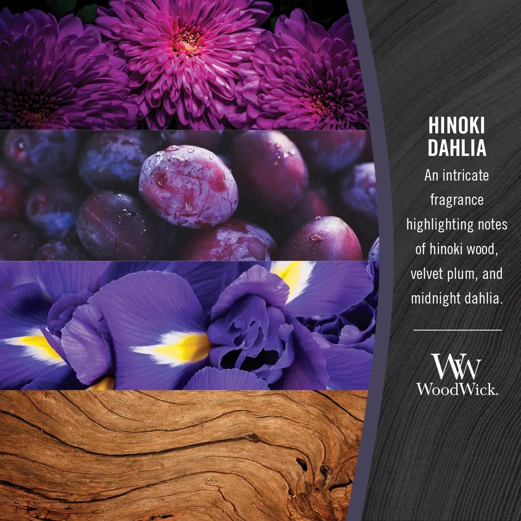 WoodWick – svíčka Hinoki Dahlia Velikost: malá 85 g