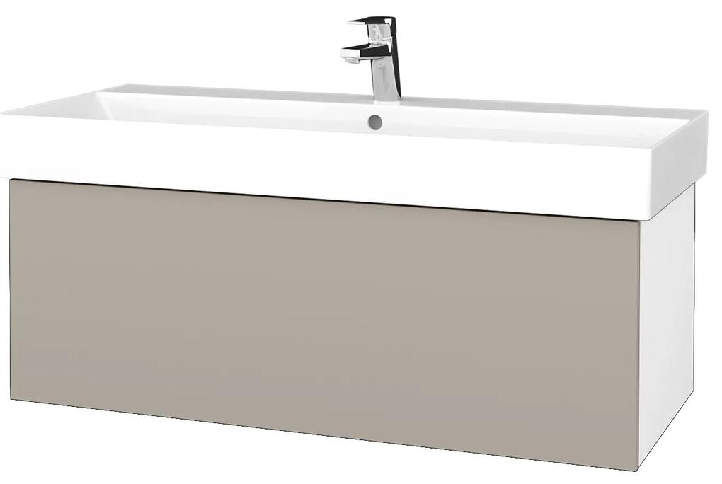 Dřevojas Koupelnová skříň VARIANTE SZZ 100 Varianta: N01 Bílá lesk / M01 Bílá mat
