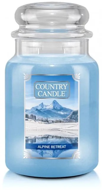 Country Candle Vonná Svíčka Alpine Retreat, 652 g