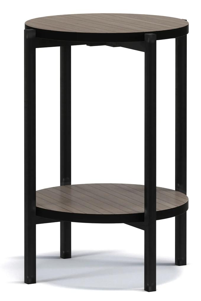 Gib Meble Konferenční stolek SIGMA D Gib 44,2/61/44,2 barevné provedení: černý lesk