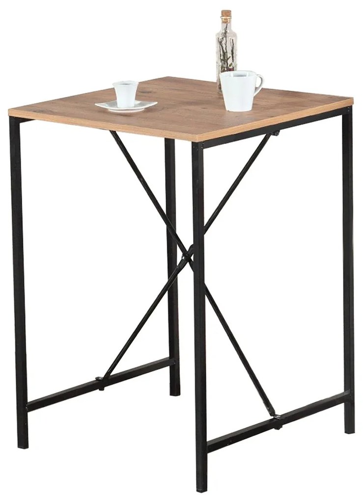 Čtvercový barový stůl Weblonia, 60x60
