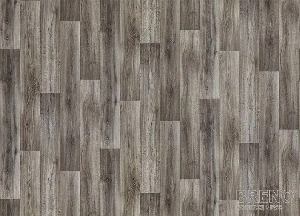 Breno PVC PURETEX Lime Oak 796M – tmavší dřevo, šíře 300 cm