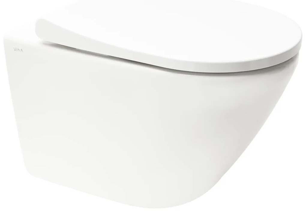 WC závěsné VitrA Integra Rim-Ex včetně sedátka se soft close, zadní odpad 7041-003-6285