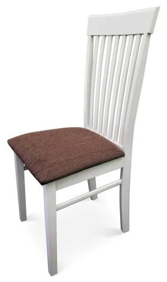 Jídelní židle Astro, masiv, bílá TEMPO KONDELA