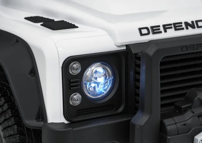 Elektrické autíčko Land Rover Defender 110 SVX bílé